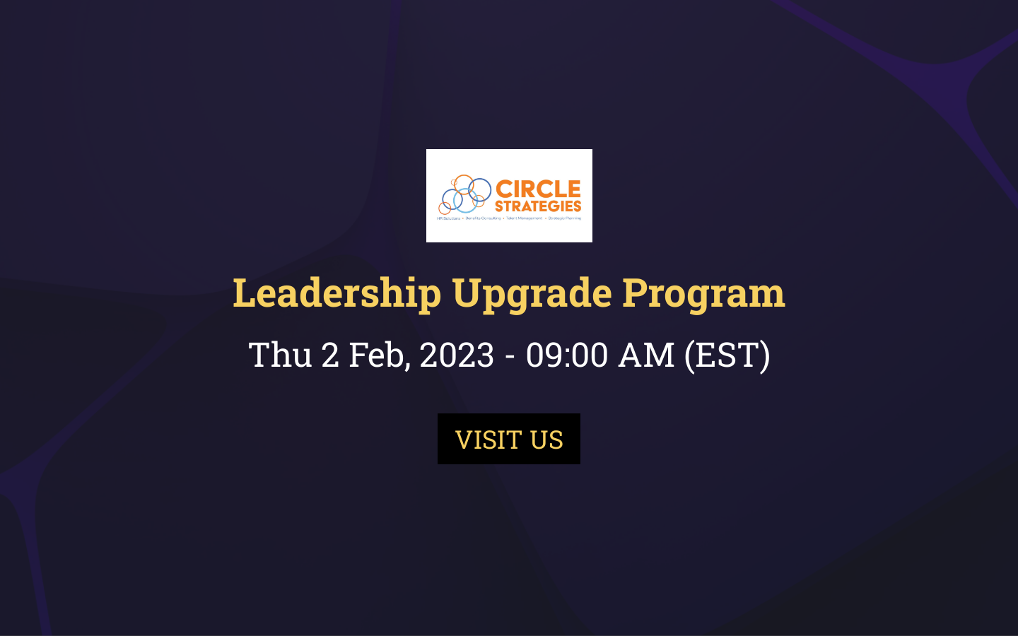 Leadership Upgrade Program